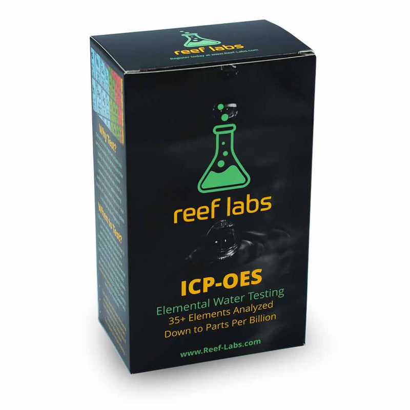 Reef labs ICP-OES elemental water testing – Richmond Aquarium